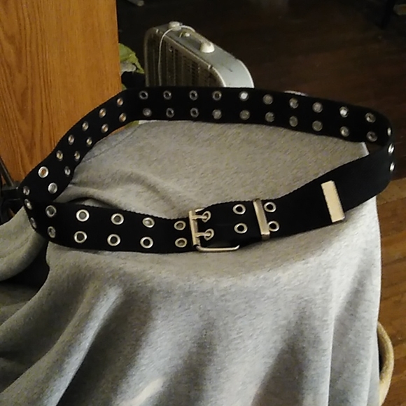 Accessories | 39 Black Double Hole Belt | Poshmark